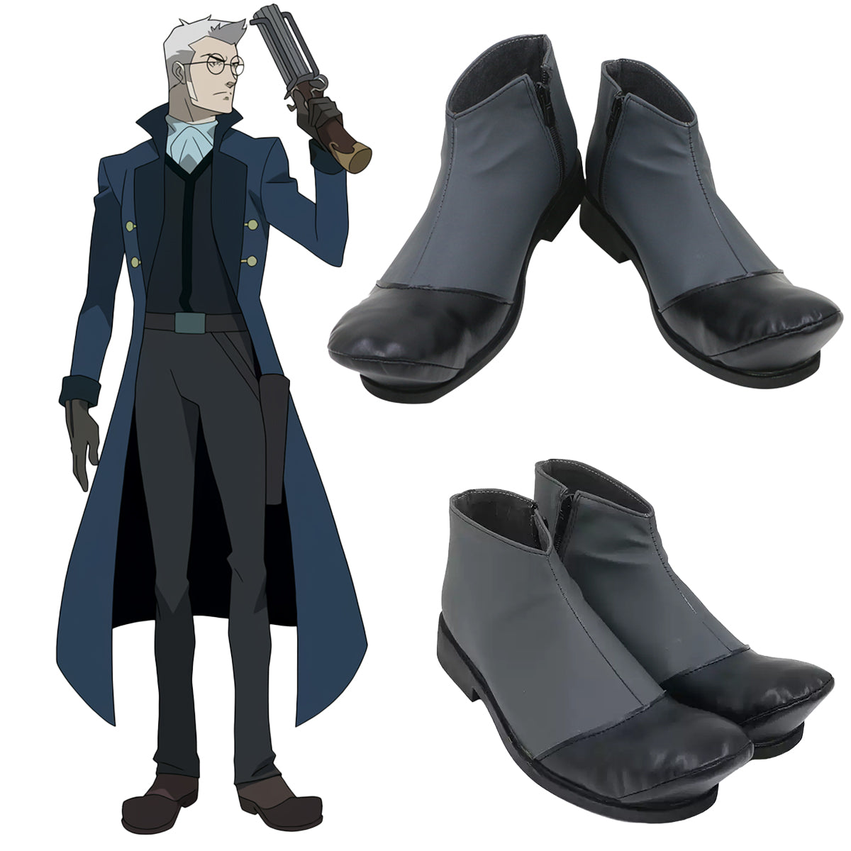The Legend of Vox Machina Percival de Rolo Cosplay Shoes – Gcosplay