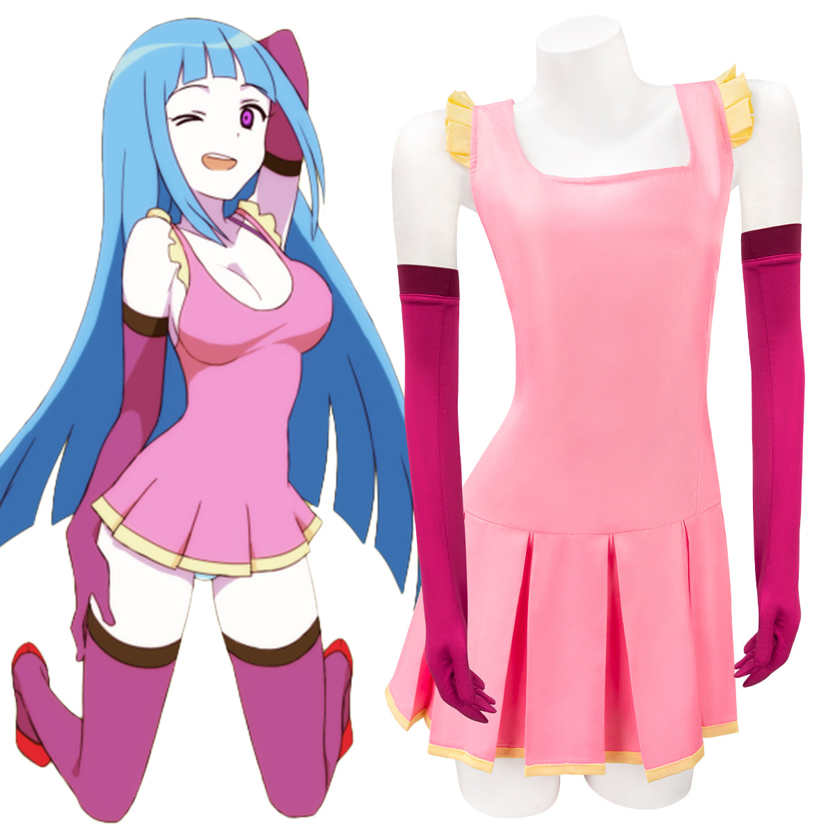 Villains ME!ME!ME! Mememe Memes Cosplay Costume – Gcosplay