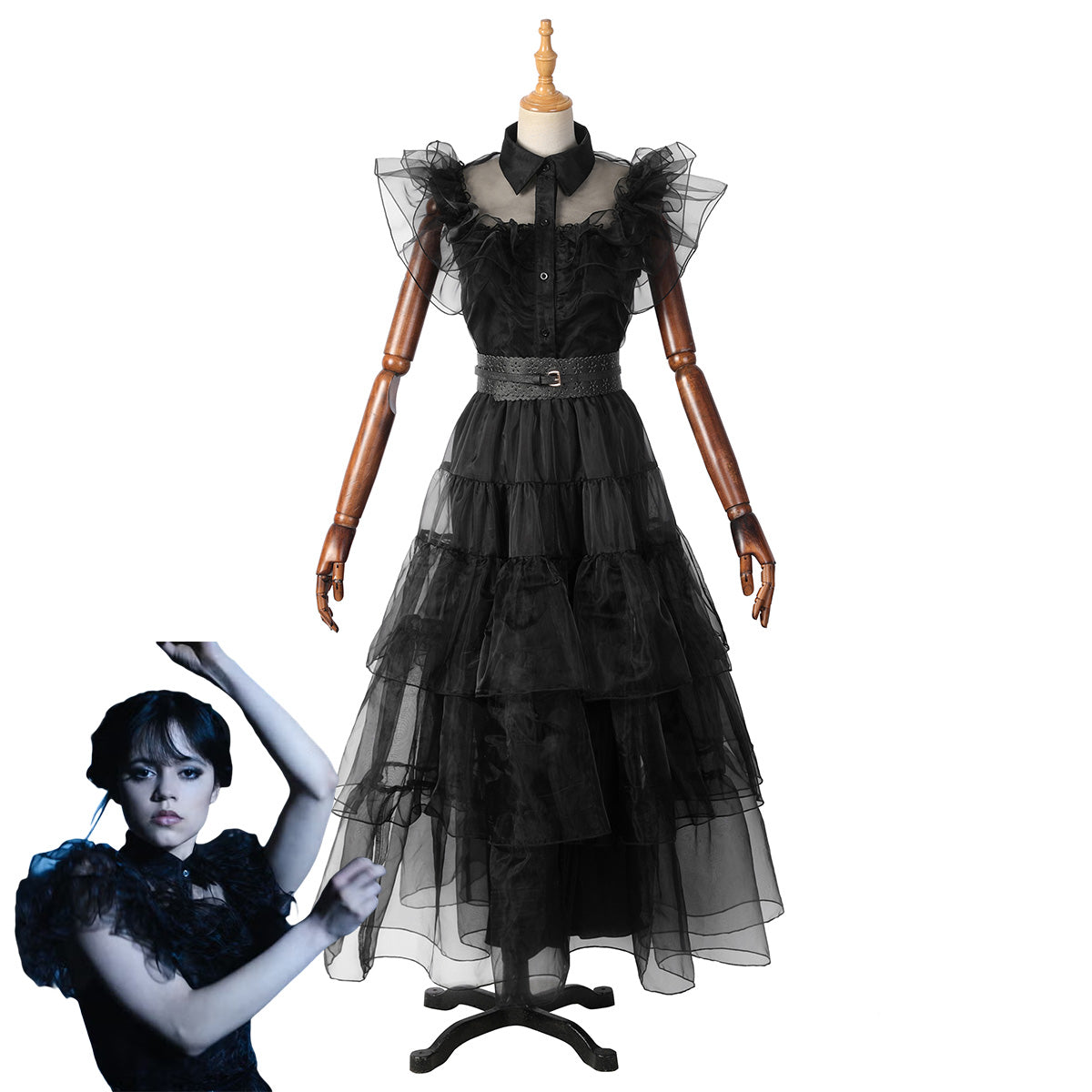 Wednesday Wednesday Iconic Dance Scenes Cosplay Costume – Gcosplay
