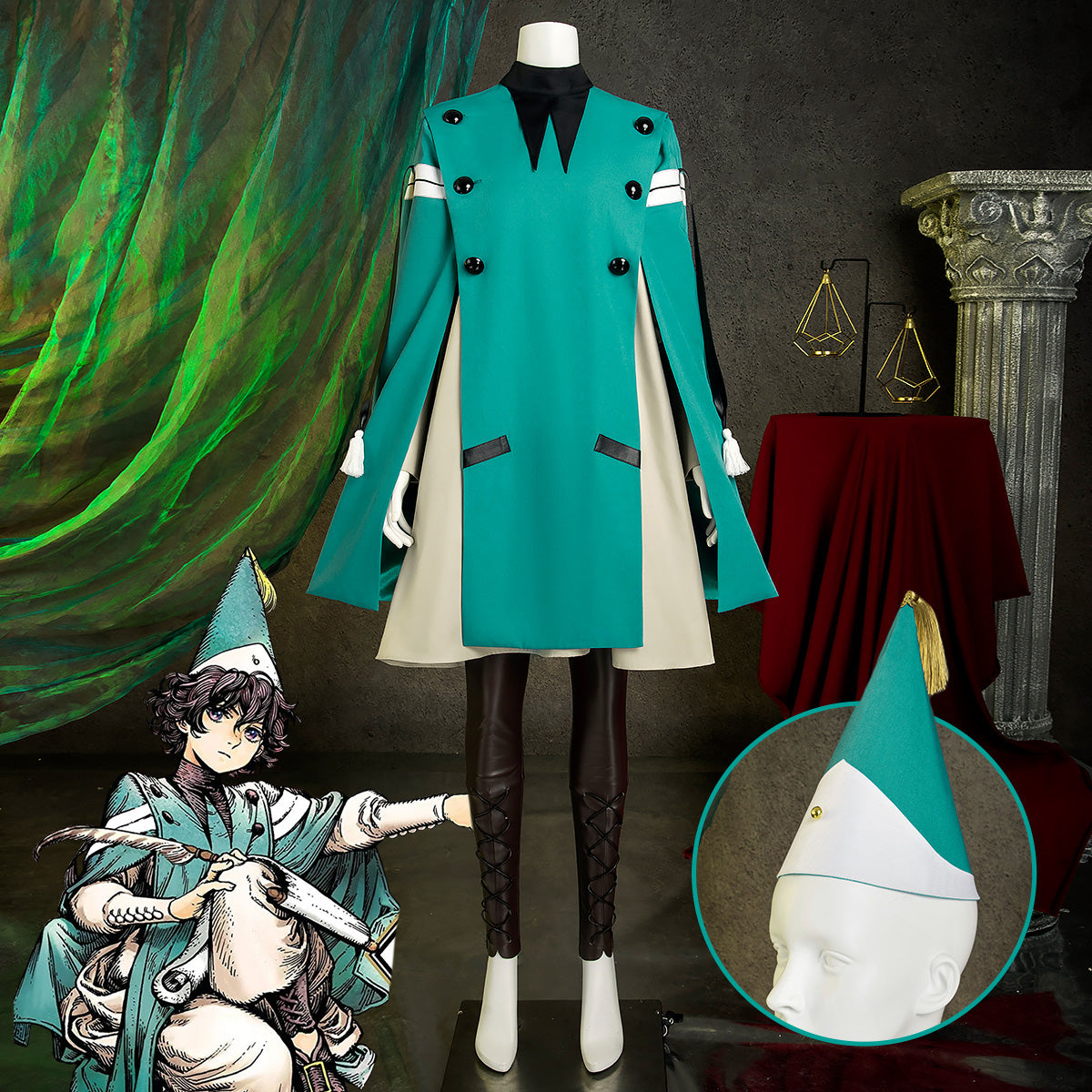 Witch Hat Atelier Agott Cosplay Costume – Gcosplay