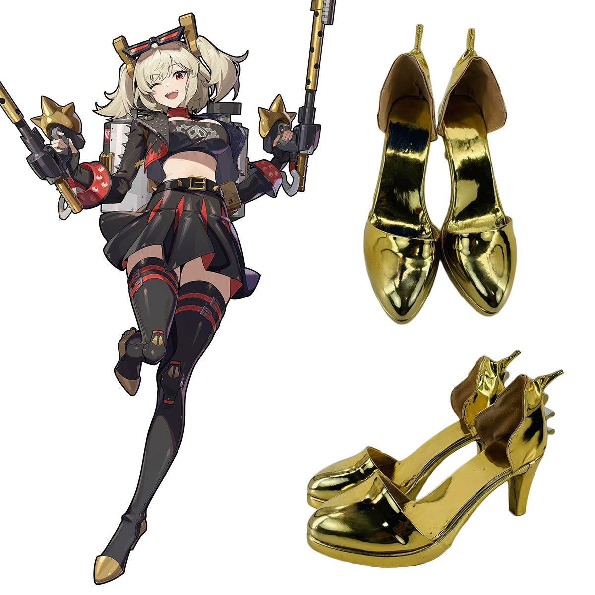 Zenless Zone Zero Burnice Cosplay Shoes – Gcosplay