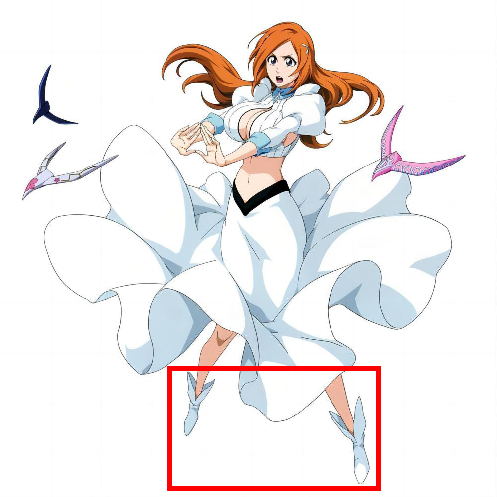 Bleach Thousand Year Blood War Arc Orihime Inoue White Cosplay Shoes ...