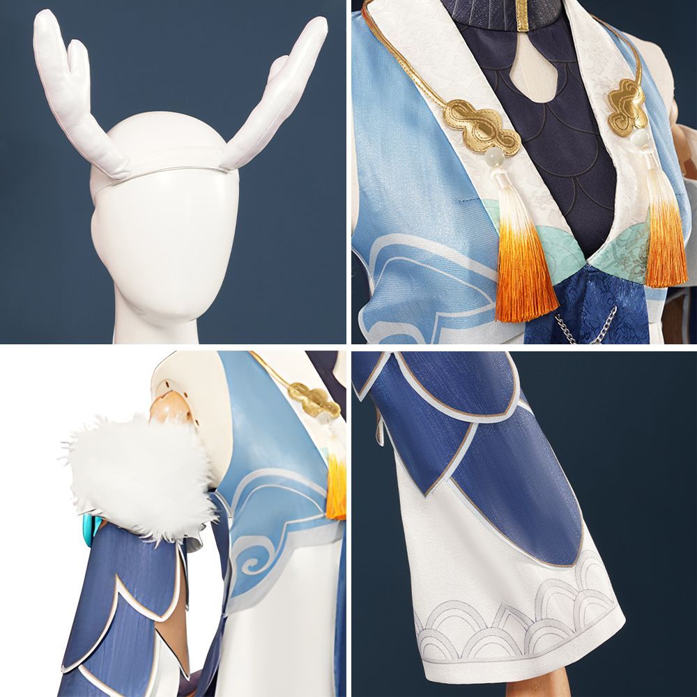 Honkai: Star Rail Bailu Cosplay Costume – Gcosplay