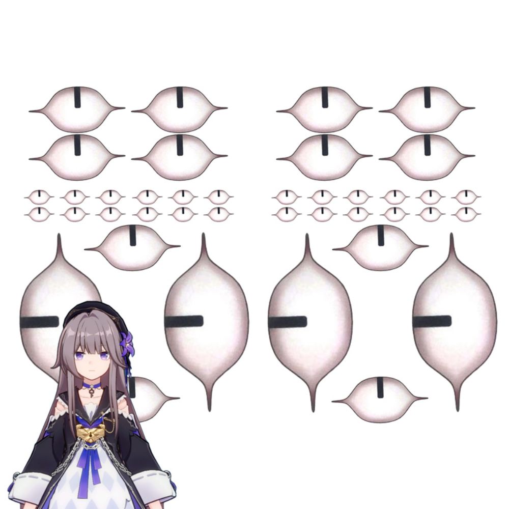 Honkai: Star Rail Herta Tattoo Stickers Cosplay Accessory Prop – Gcosplay