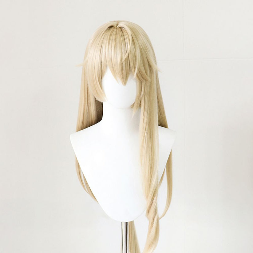 Honkai: Star Rail Luocha Golden Cosplay Wig – Gcosplay