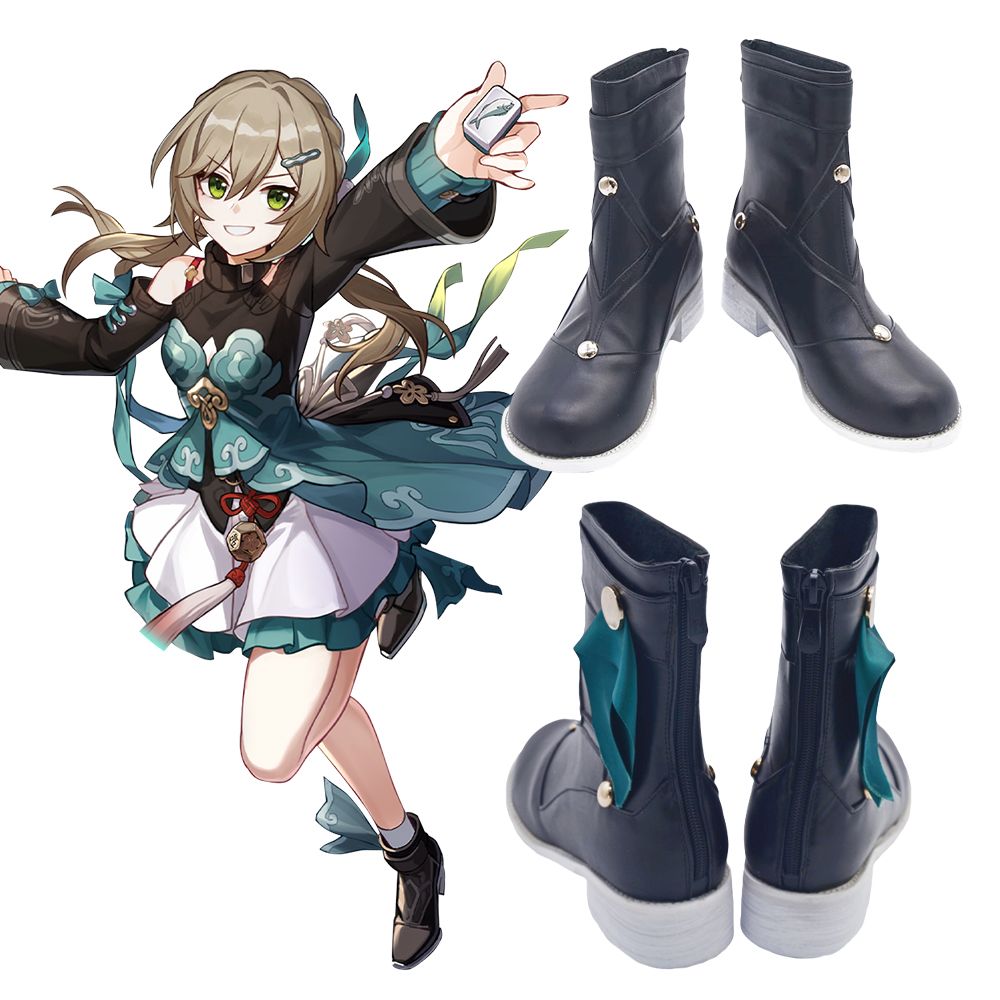 Honkai: Star Rail Qingque Cosplay Shoes – Gcosplay
