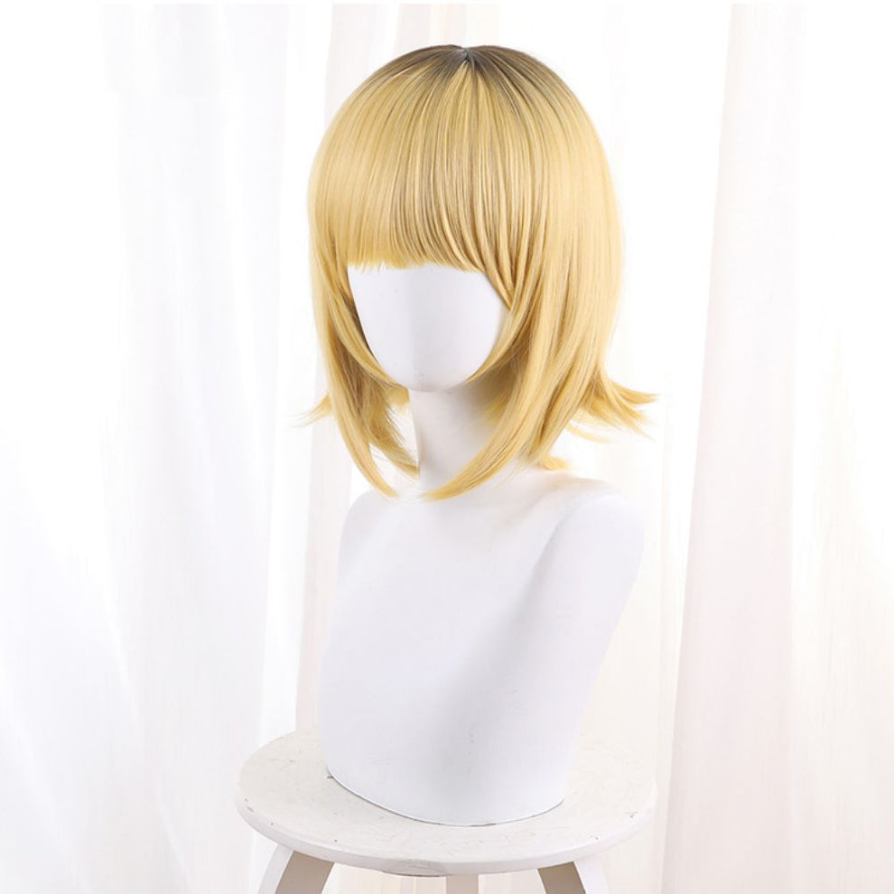 Oshi no Ko Anime Mem-Cho Golden Cosplay Wig – Gcosplay