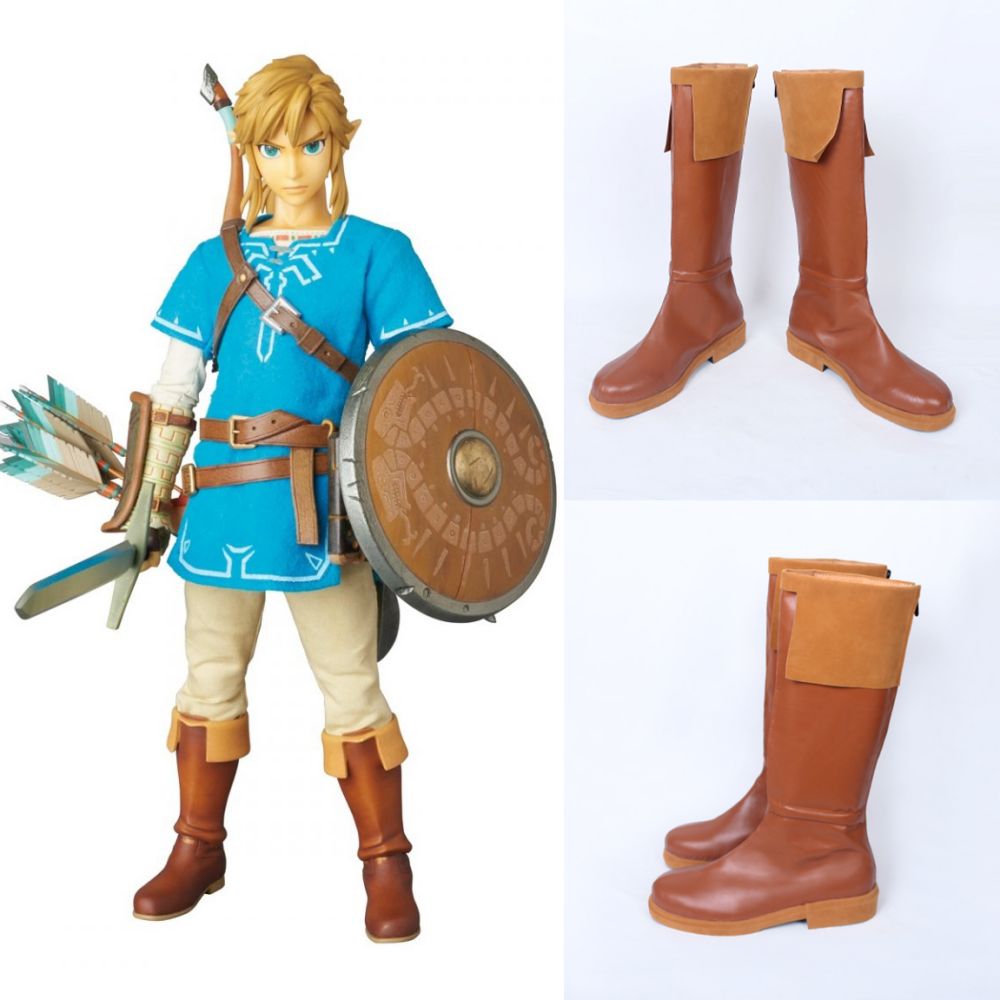 The Legend of Zelda: Breath of the Wild Link Shoes Cosplay Boots – Gcosplay