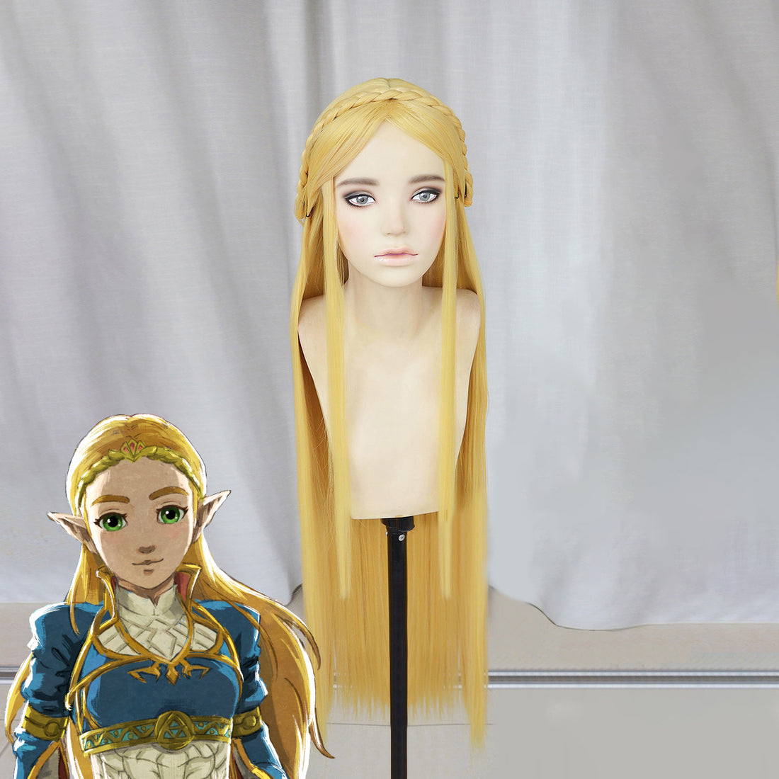 The Legend of Zelda: Breath of the Wild Princess Zelda Golden Cosplay ...