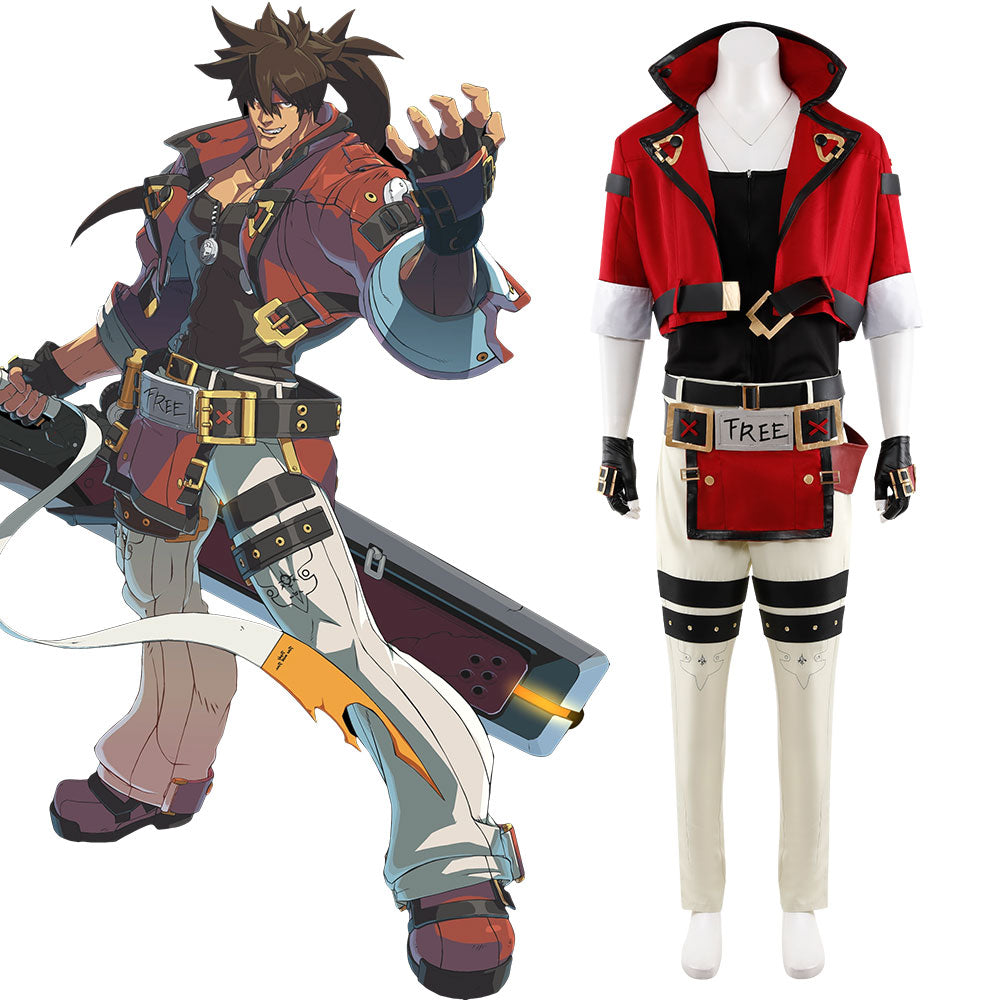 Guilty Gear STRIVE Sol Badguy Cosplay Costume – Gcosplay