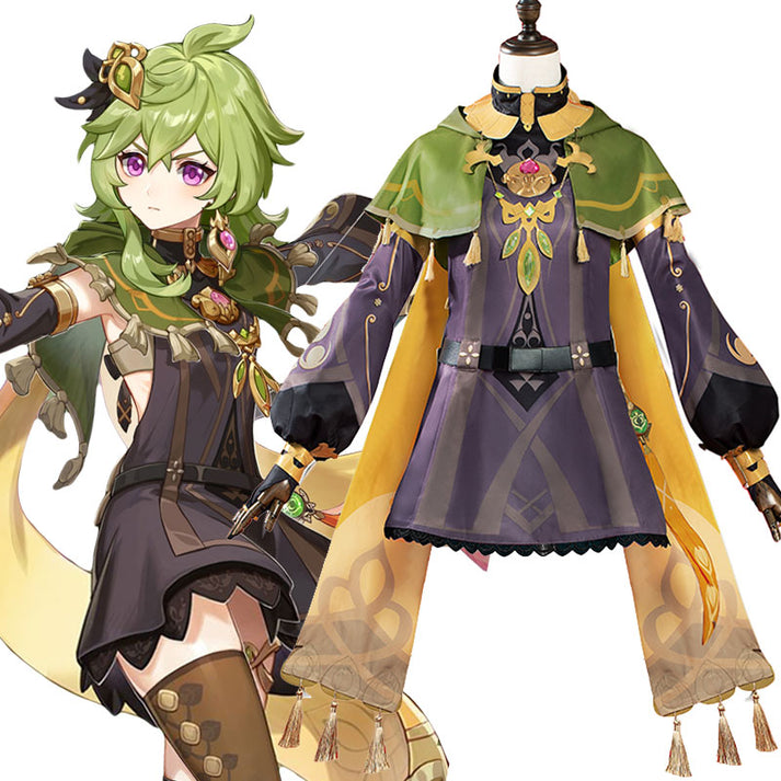 Genshin Impact Collei Premium Edition Cosplay Costume – Gcosplay