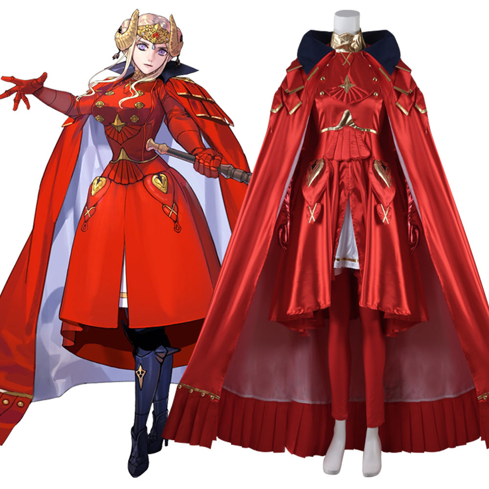 FE: Three Houses Edelgard Von Hresvelg New Edition Cosplay Costume ...