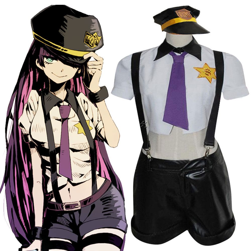 ²úƷ Panty And Stocking With Garterbelt Stocking Police Cosplay Costume