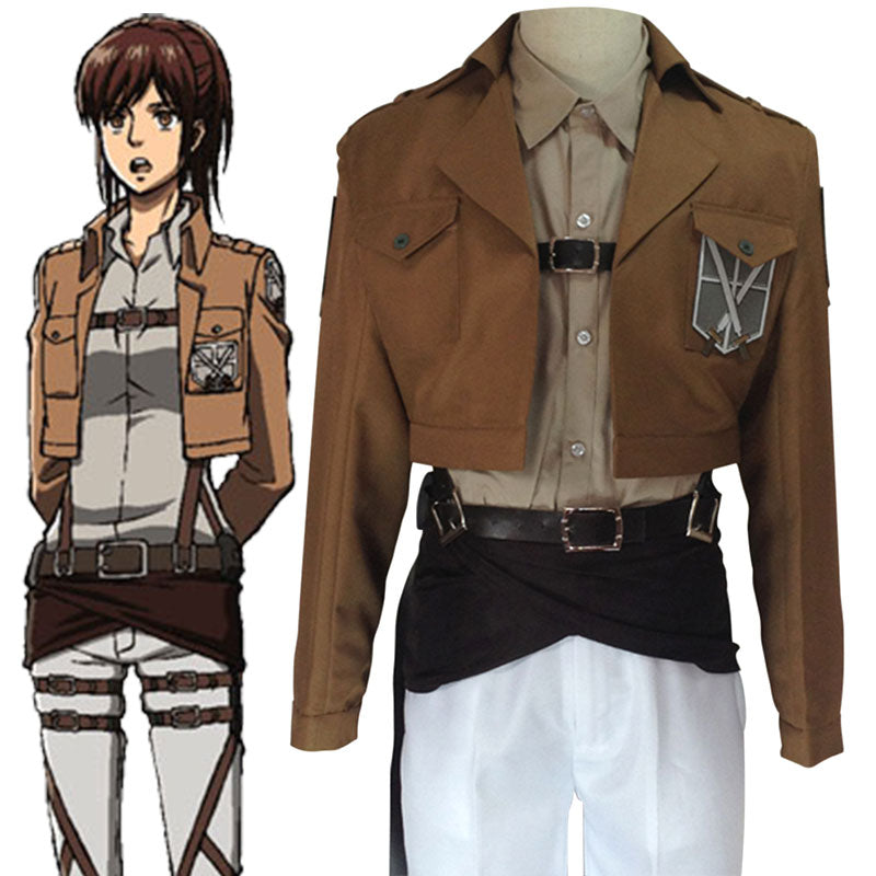 Ataque Ao Tita Sasha Cosplay Attack On Titan Final Season Slim Fabric