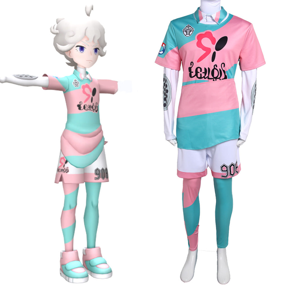 Pokemon Sword And Shield Bede Uniforms Cosplay Costume – Gcosplay