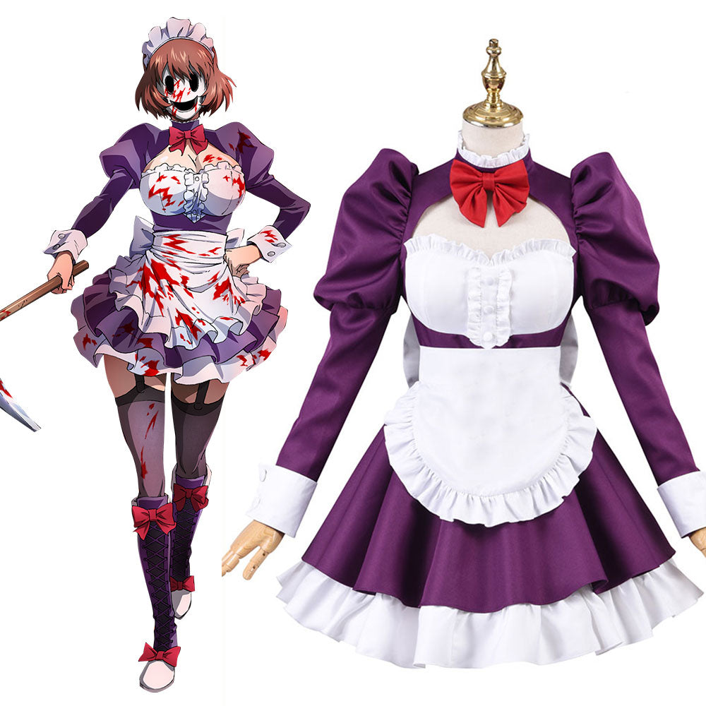 High-Rise Invasion Maid Mask Cosplay Costume – Gcosplay