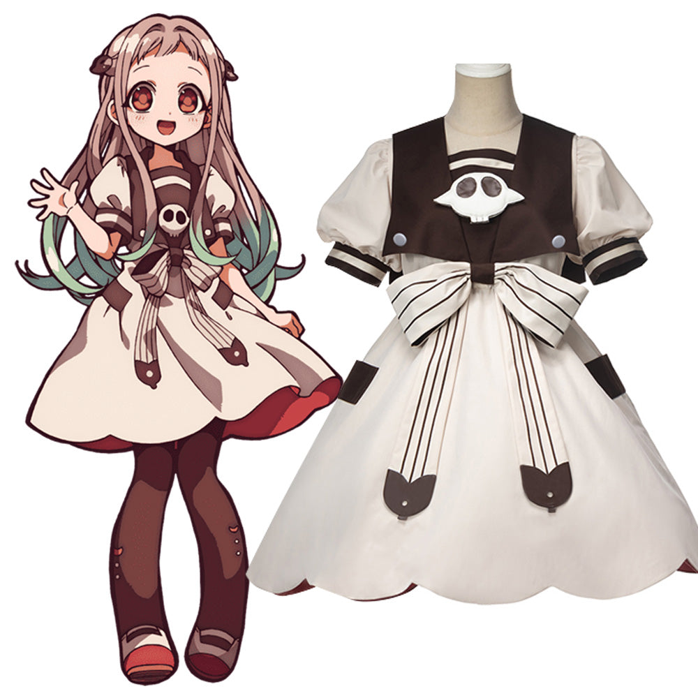 Jibaku Shounen Hanako Kun Yashiro Nene Anime Brown Cosplay Kostüm