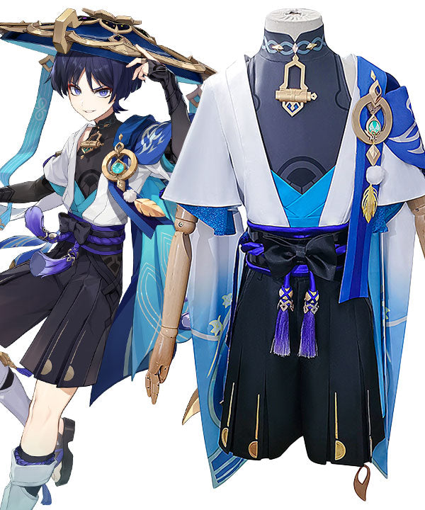 Genshin Impact Scaramouche The Wanderer Premium Edition Cosplay Costum ...