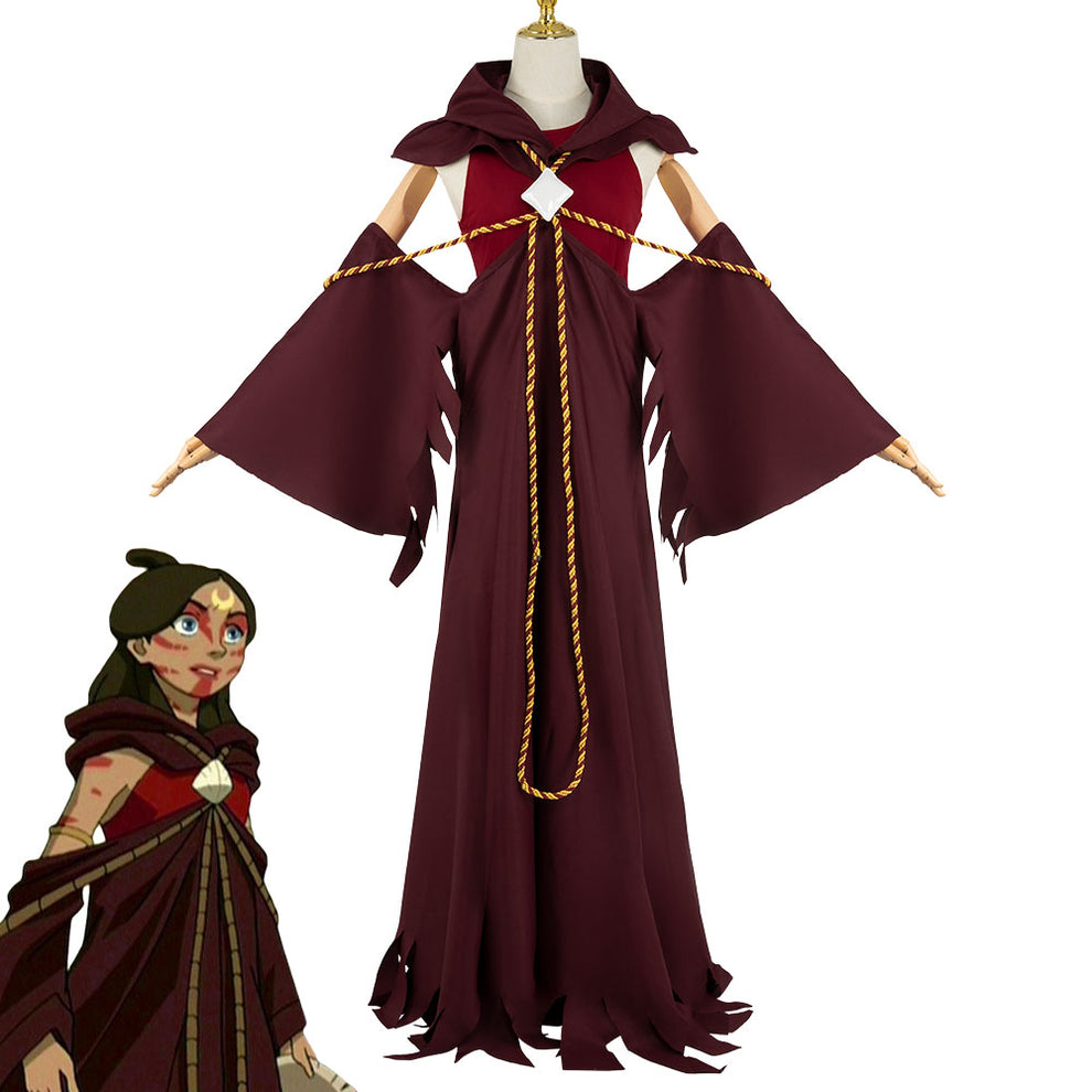 Avatar: The Last Airbender Katara: As The Painted Lady Cosplay Costume ...