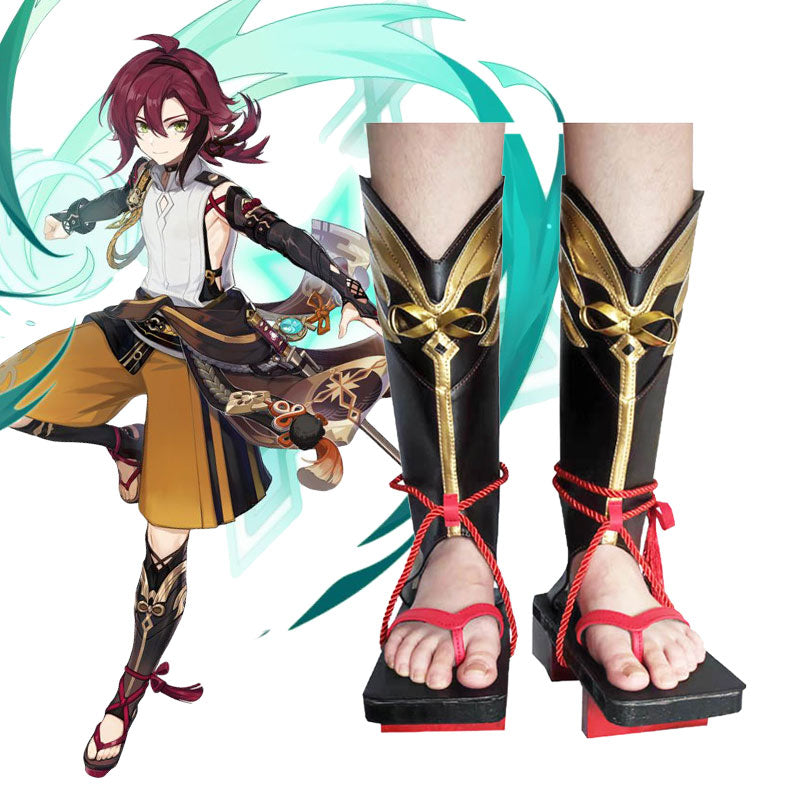 Genshin Impact Shikanoin Heizou Cosplay Shoes – Gcosplay