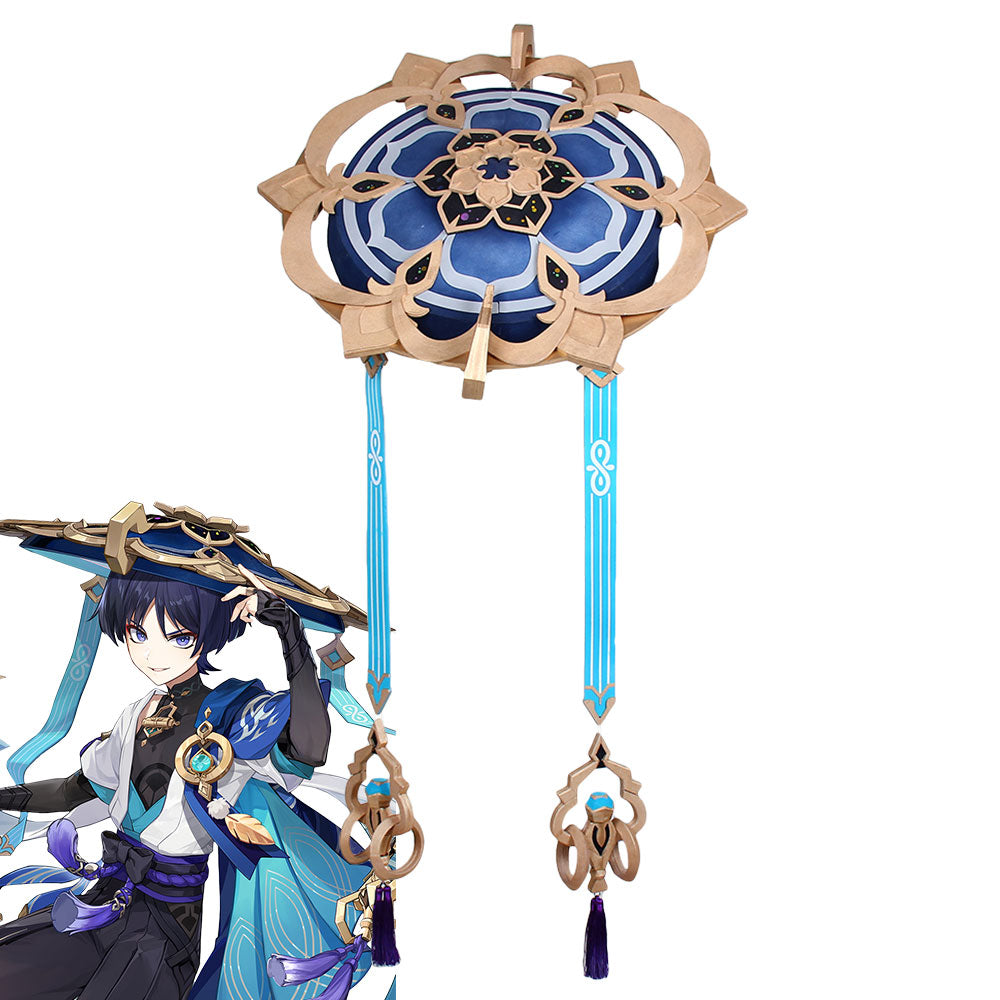 Genshin Impact Scaramouche The Wanderer Hat Cosplay Waffenrequisite ...