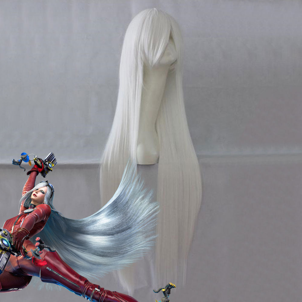 Bayonetta 2 Jeanne Silver Cosplay Wig – Gcosplay