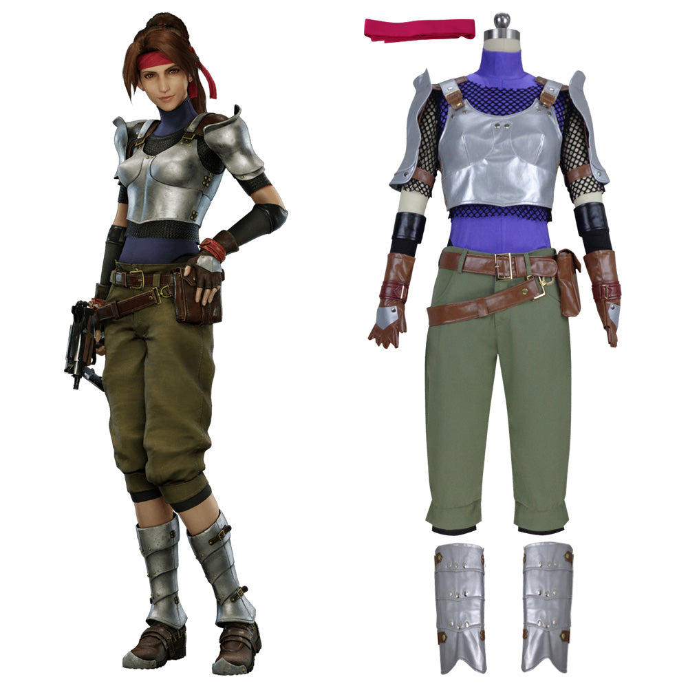 Final Fantasy VII Remake FF7 Jessie Cosplay Costume – Gcosplay