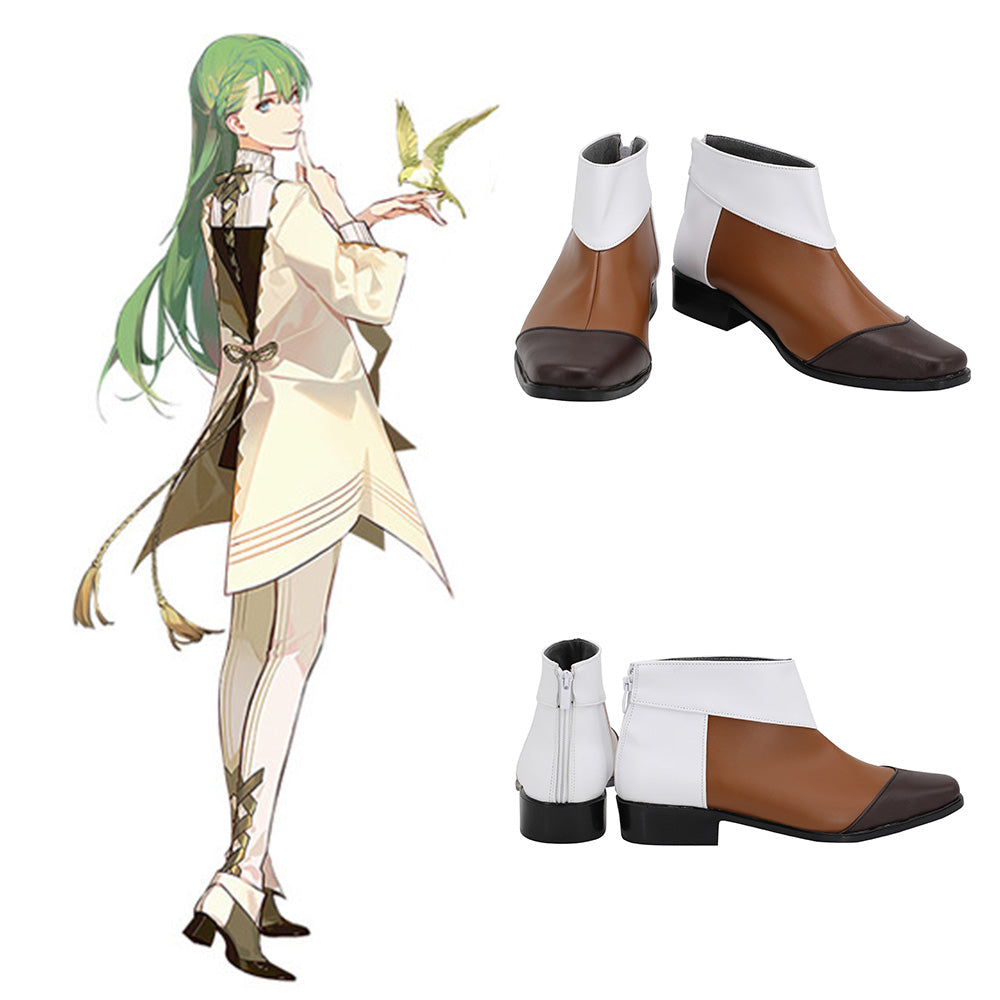Fate Grand Order Lancer Enkidu Moon Boyfreind Brown Cosplay Shoes ...