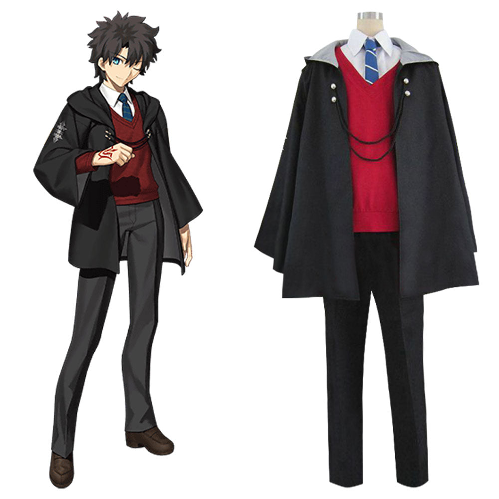 Fate Grand Order FGO Male Master Mage's Association Uniform Cosplay Co ...