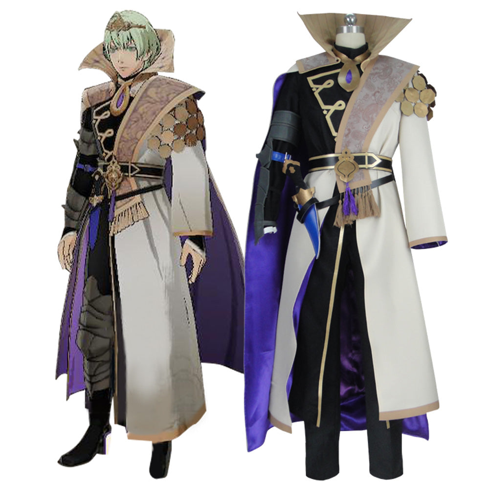 Fire Emblem: Three Houses Male Byleth Enlightened One Cosplay Costume ...