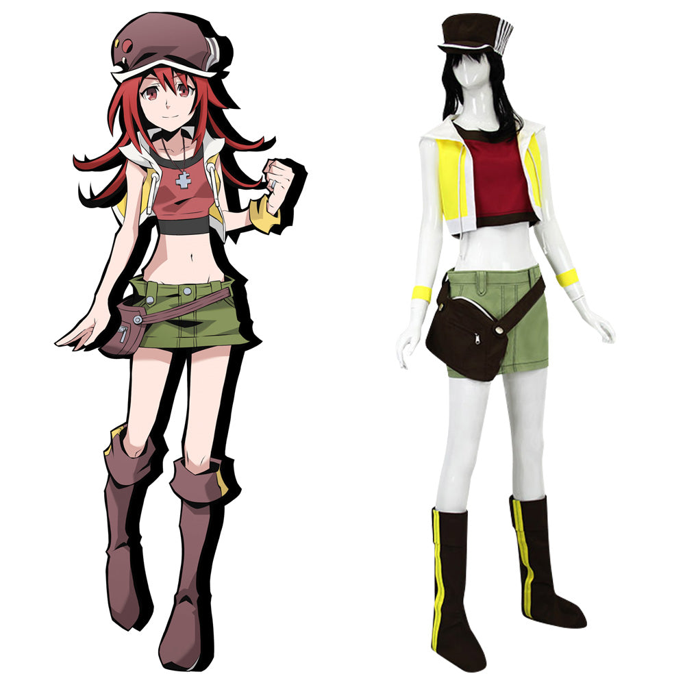 The World Ends with You: Final Remix Shiki Misaki Cosplay Costume ...