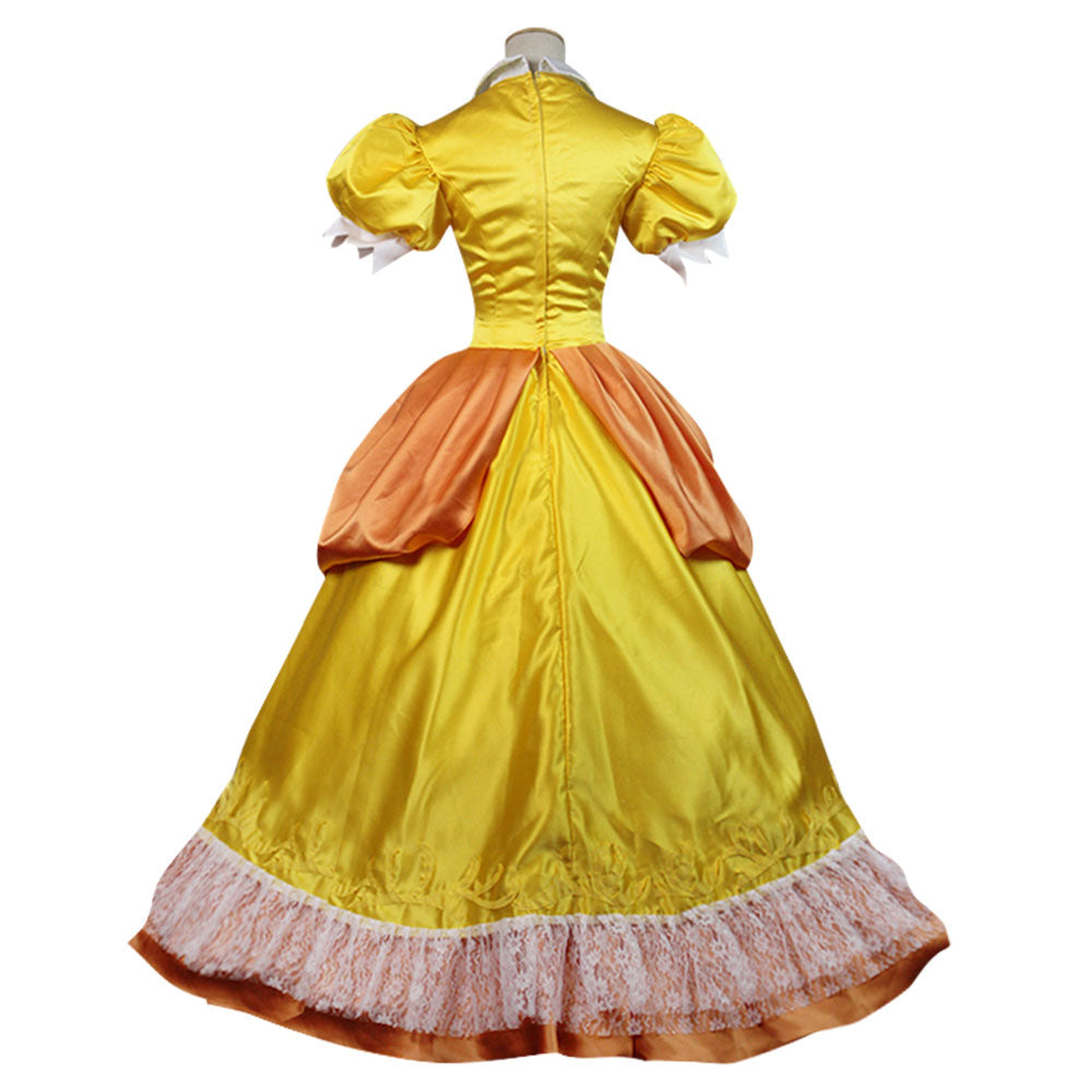 Super Smash Bros. Super Mario Princess Daisy Cosplay Costume – Gcosplay