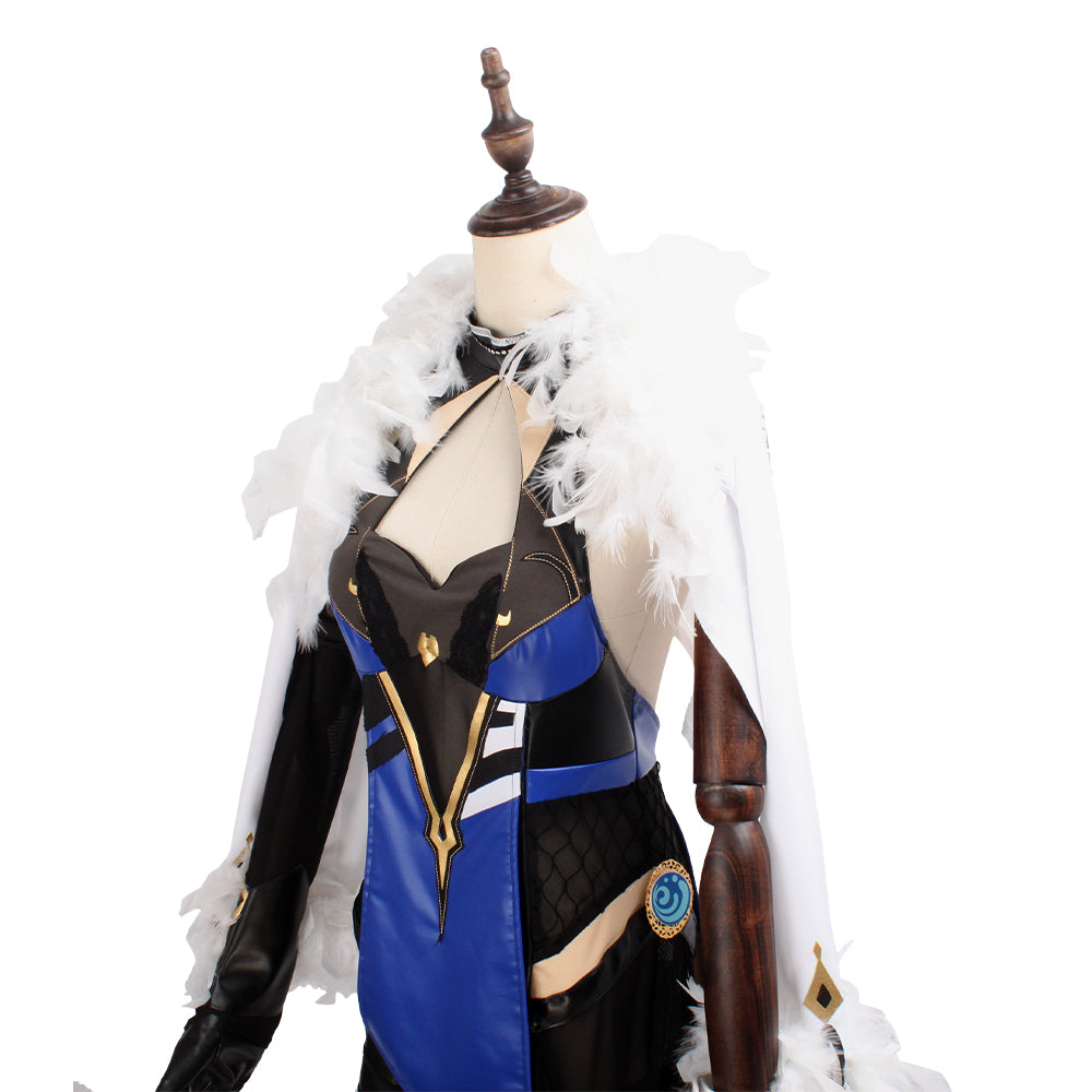 Genshin Impact Yelan Customize Size Cosplay Costume – Gcosplay
