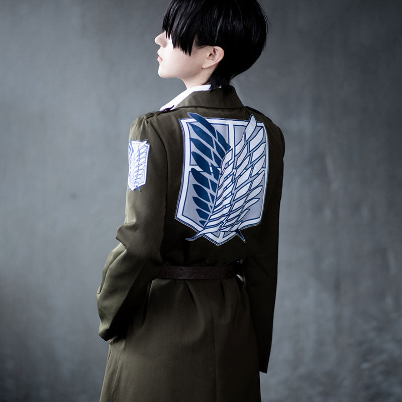 Attack On Titan Final Season Armin Arlert Levi Ackerman Survey Corps C ...