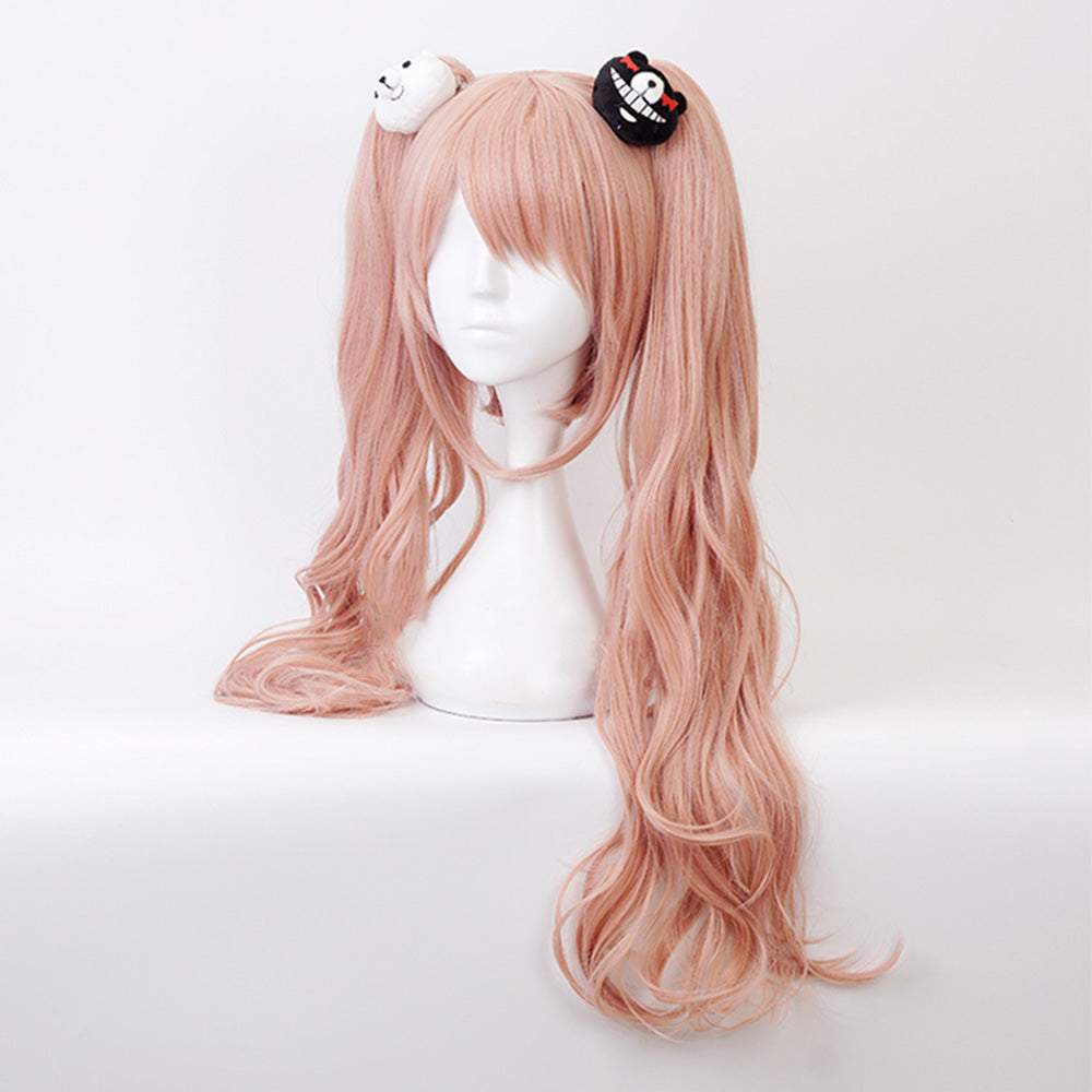 Danganronpa: Trigger Happy Havoc Junko Enoshima Orange Pink Cosplay Wi ...