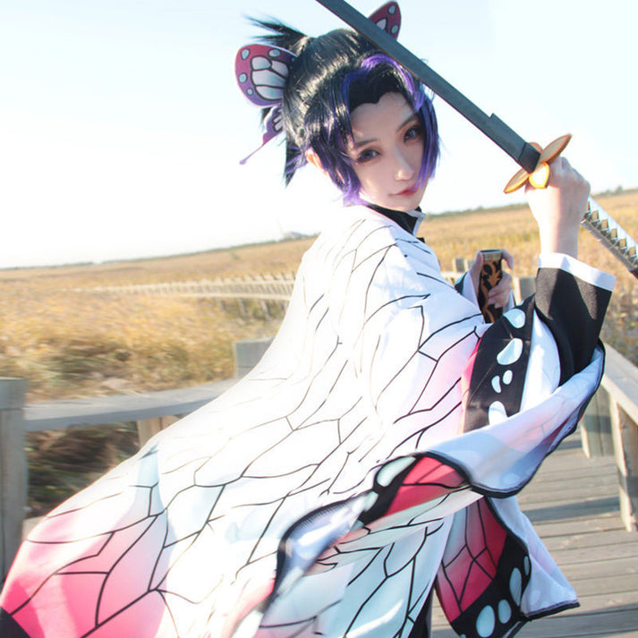 Demon Slayer: Kimetsu No Yaiba Shinobu Kochou Cosplay Costume – Gcosplay