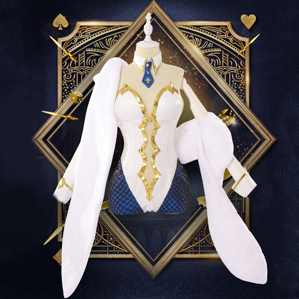 Fate Grand Order Ruler Artoria Pendragon Swimsuit Bunny Girl Rabbit Co ...