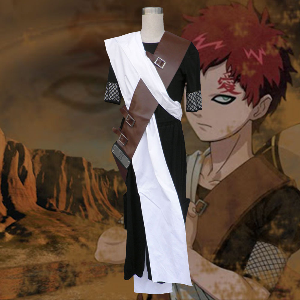 Gaara from Naruto Halloween Cosplay Costume - B Edition – Gcosplay