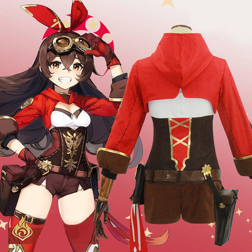 Genshin Impact Amber Cosplay Costume – Gcosplay