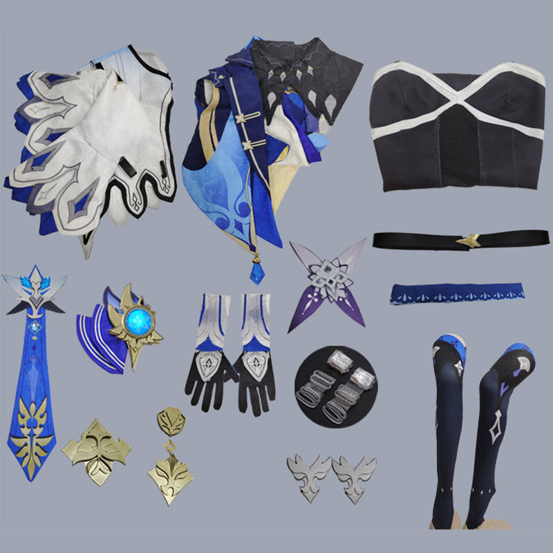 Genshin Impact Eula Cosplay Costume – Gcosplay