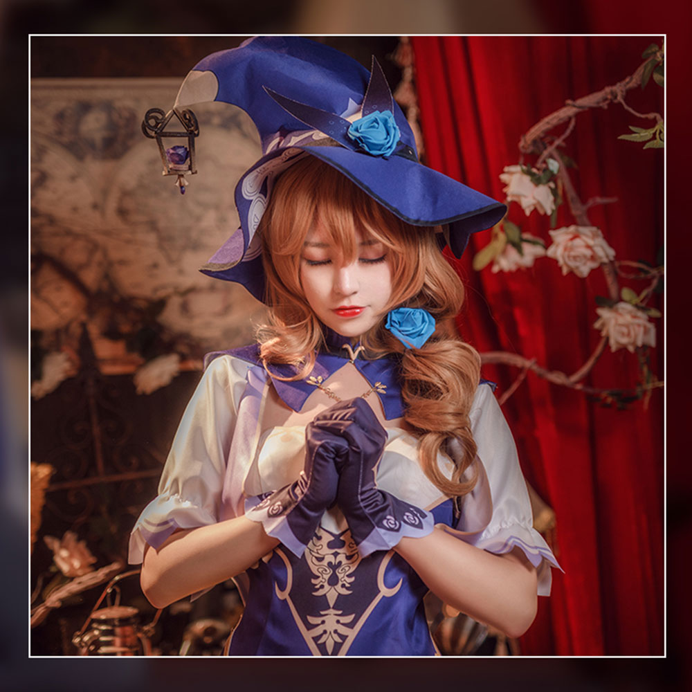 Genshin Impact Lisa Cosplay Costume – Gcosplay