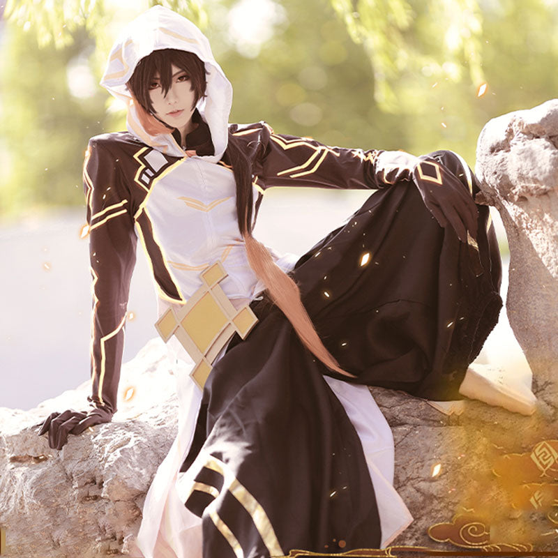Genshin Impact Morax Zhongli Cosplay Costume – Gcosplay