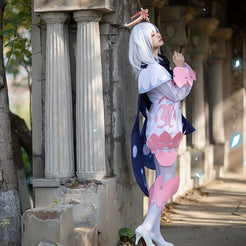 Genshin Impact Paimon Halloween Cosplay Costume – Gcosplay