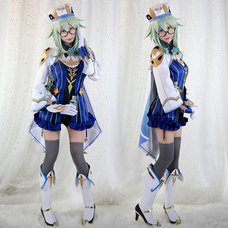 Genshin Impact Sucrose Cosplay Costume – Gcosplay