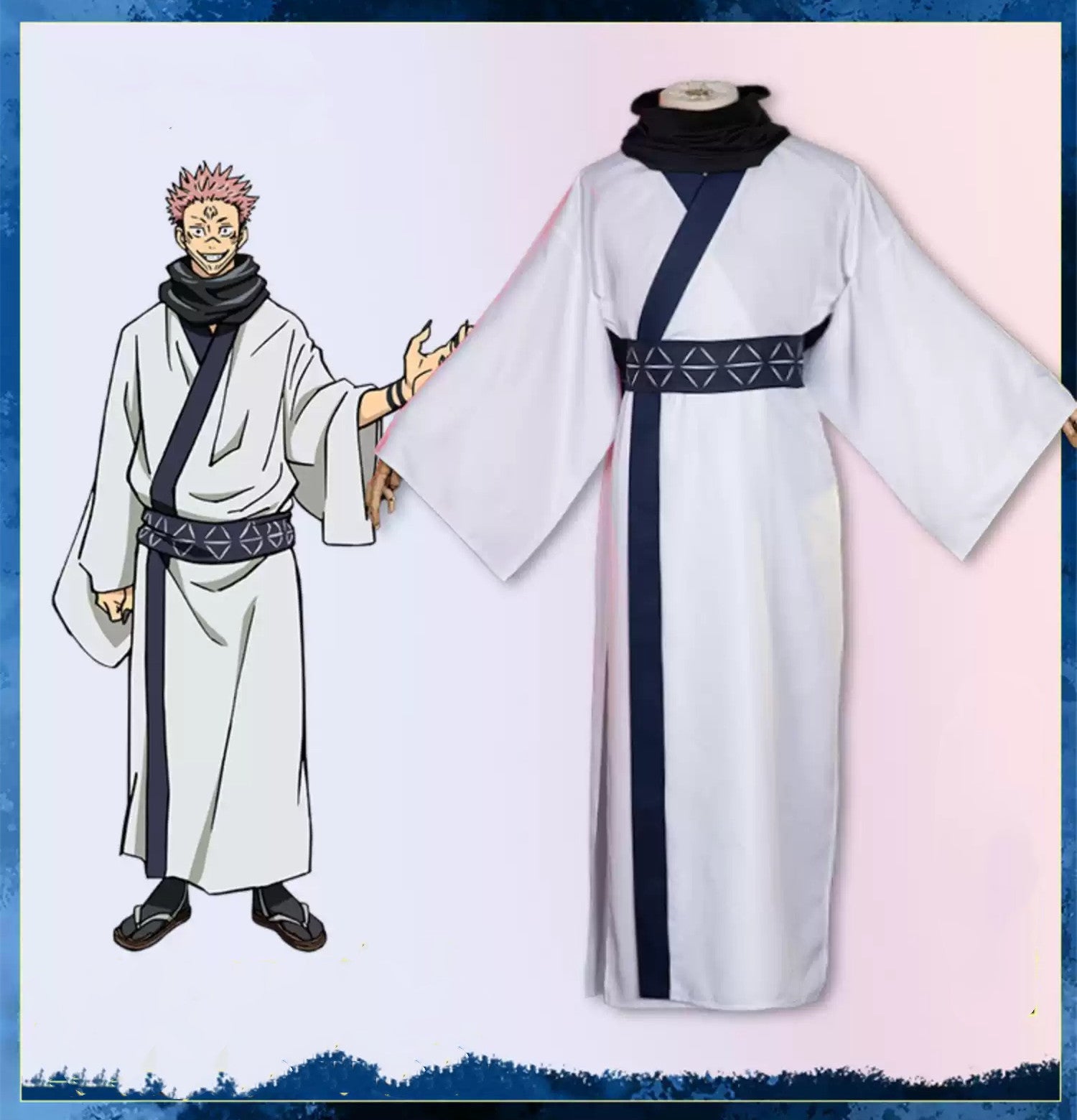 Jujutsu Kaisen Sorcery Fight Sukuna Ryomen Cosplay Costume – Gcosplay