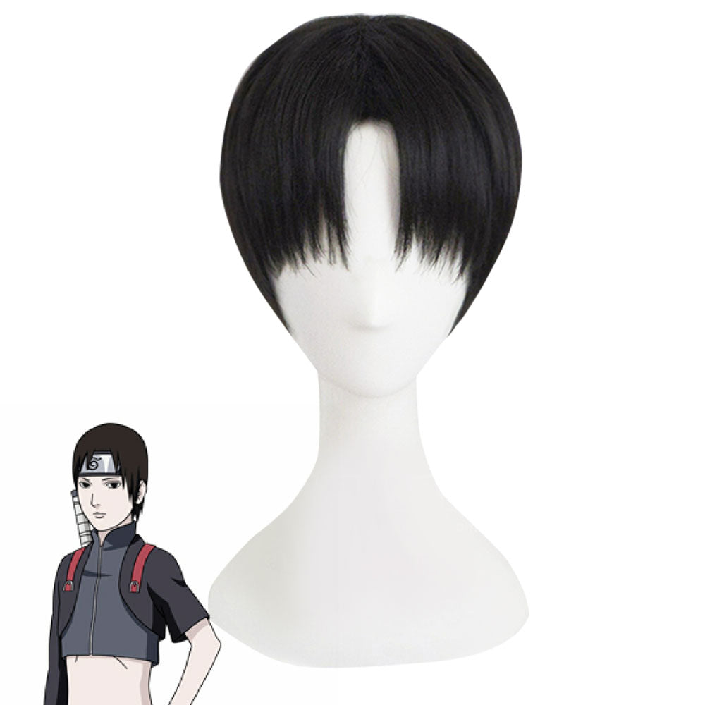Sai from Ninja Village Halloween Black Cosplay Wig – Gcosplay