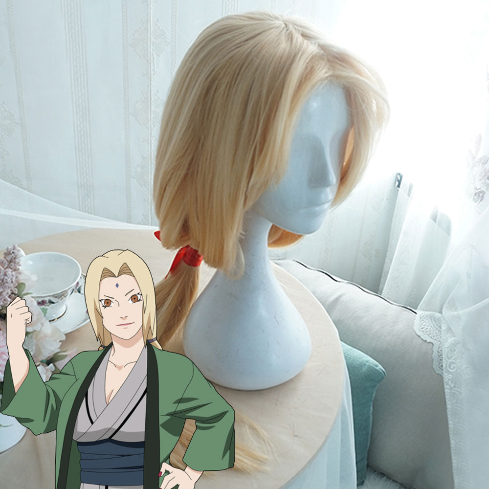 Cosplay De Tsunade Naruto Tsunade Cosplay Perücke Wig Costum Long