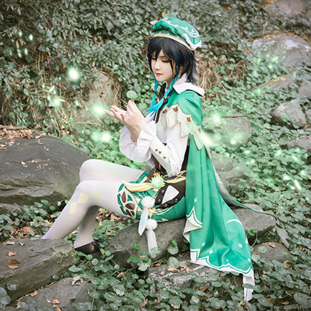 Venti from Genshin Impact Halloween Cosplay Costume – Gcosplay