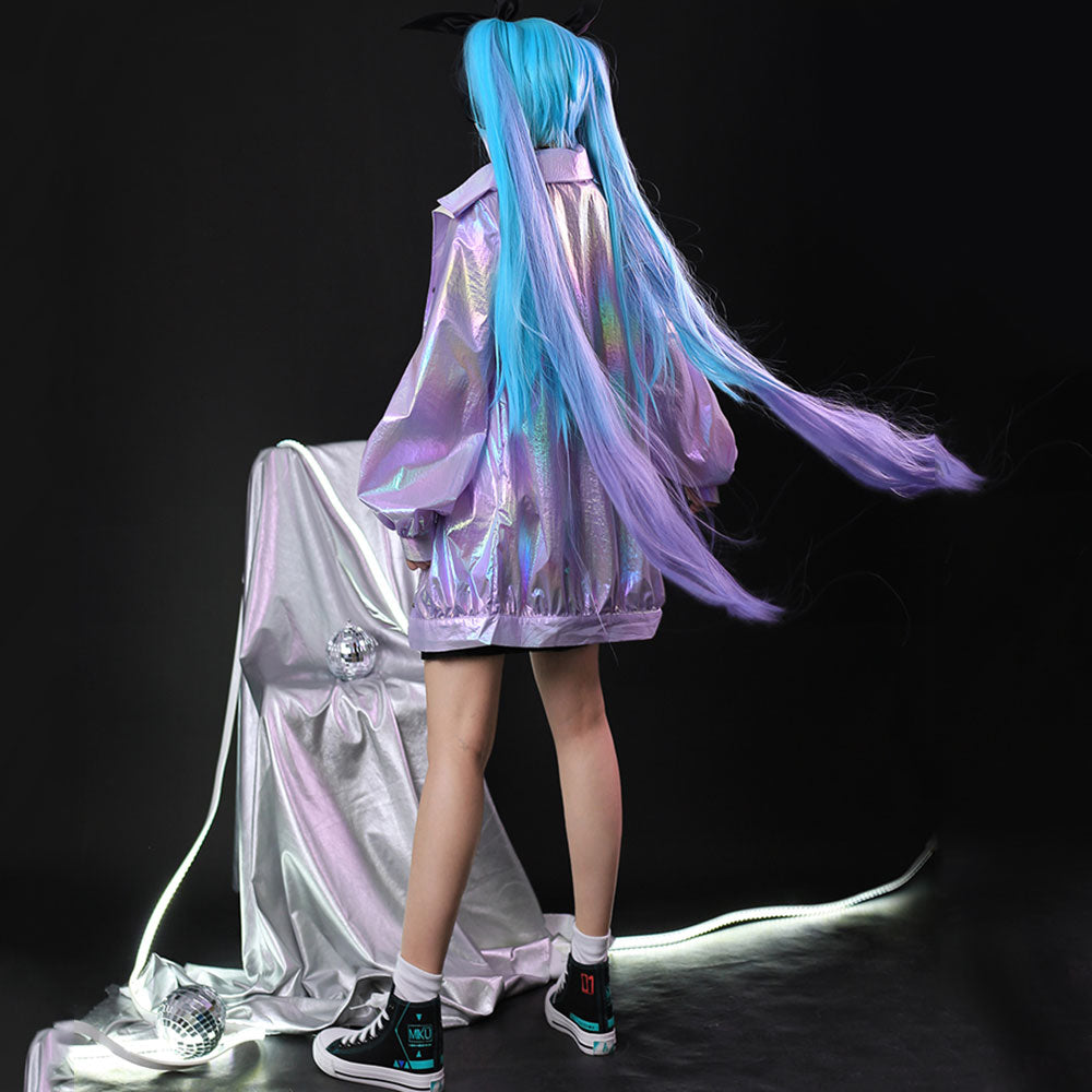 Vocaloid 2020 Hatsune Miku 39 Miku POP Punk Uniforms Cosplay Costume ...